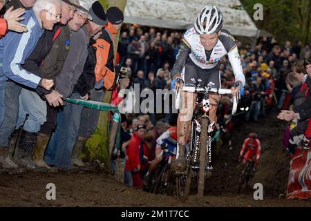 20131117 - GAVERE, BELGIUM: Belgian Niels Albert in action during the ...