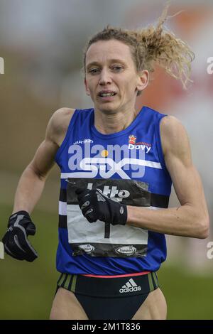 20131124 - ROESELARE, BELGIUM: Belgian Veerle Dejaeghere pictured in ...