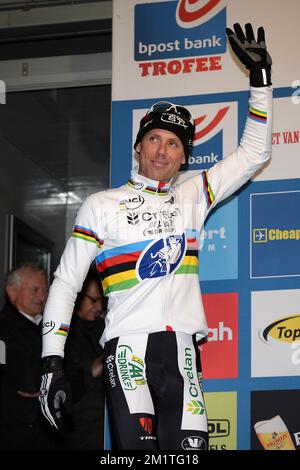 20140101 - BAAL, BELGIUM: Belgian world champion Sven Nys in action ...