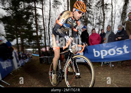 20140101 - BAAL, BELGIUM: Belgian Rob Peeters in action during the GP ...