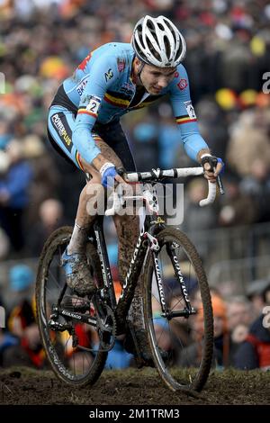 20140202 - HOOGERHEIDE, NETHERLANDS: Belgian Niels Albert pictured in ...