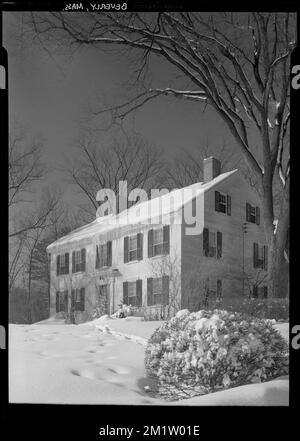 Beverly, snow , Trees, Snow. Samuel Chamberlain Photograph Negatives ...