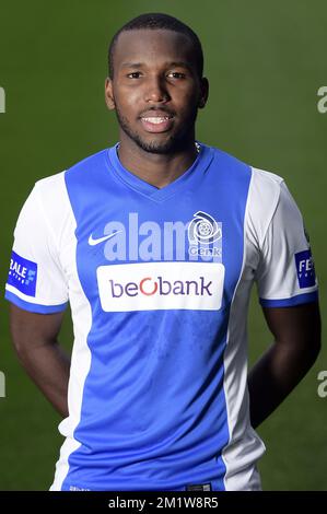 Genk's Khaleem Hyland poses for the photographer during the season ...