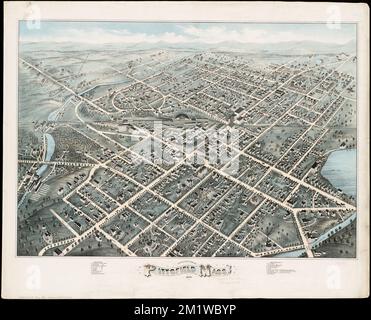 Pittsfield, Mass. Bird's-eye view. Includes index to points of interest ...