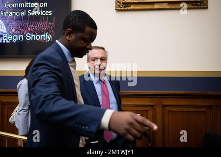 FTX Group CEO John J. Ray III testifies during a House Financial ...