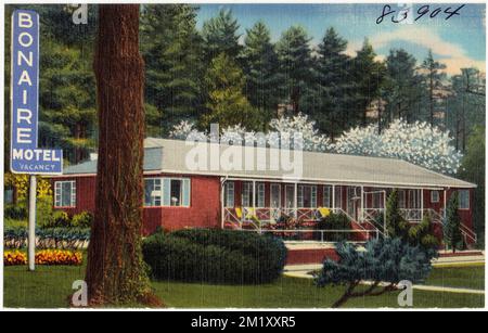 Bonaire Motel , Motels, Tichnor Brothers Collection, postcards of the ...