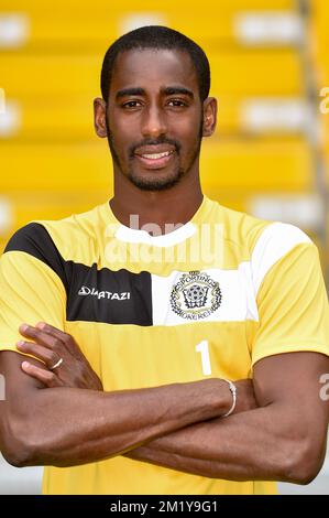 20150626 - LOKEREN, BELGIUM: Lokeren's goalkeeper Barry Boubacar Copa ...