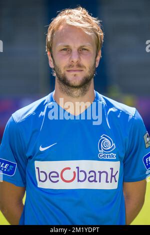 Genk's Julien Gorius pictured during the Jupiler Pro League match ...