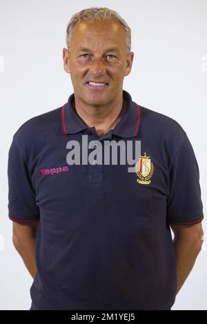 Standard's keeper coach Jos Beckx poses for the photographer during the ...