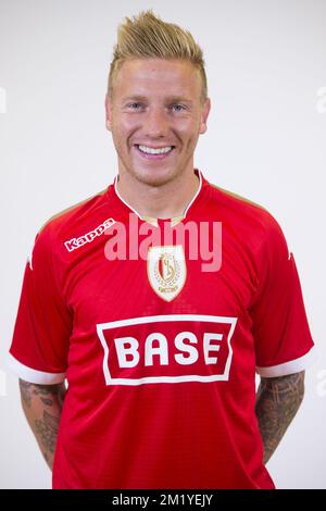 Standard's Jonathan Legear pictured during the Jupiler Pro League match ...