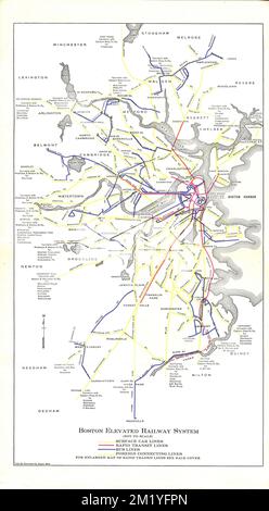 T system map , Local transit, Massachusetts, Boston, Maps, Subways ...