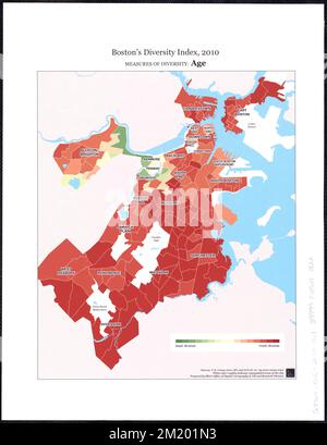 Boston's diversity index, 2010 : measures of diversity : race , Boston ...