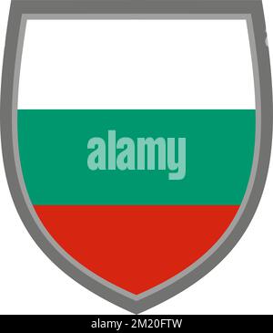 Shield with flag Bulgaria Stock Vector Image & Art - Alamy