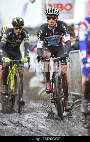 20151205 - ESSEN, BELGIUM: Czech Zdenek Stybar pictured after the ...