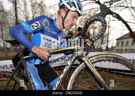 20151205 - ESSEN, BELGIUM: Belgian Quinten Hermans pictured in action ...