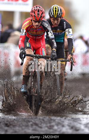 20151205 - ESSEN, BELGIUM: Belgian Kevin Pauwels pictured in action ...