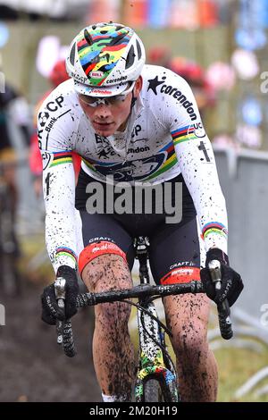 20151205 - ESSEN, BELGIUM: Dutch Mathieu Van Der Poel pictured in ...
