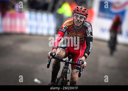 20151205 - ESSEN, BELGIUM: Belgian Michael Vanthourenhout pictured in ...