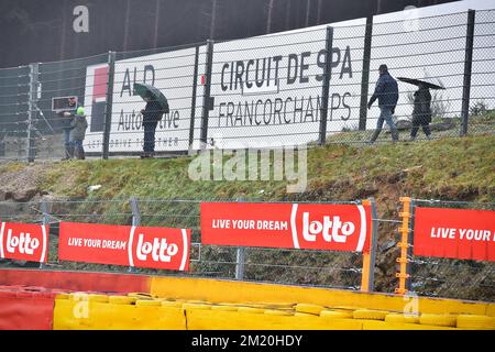 20151213 - FRANCORCHAMPS, BELGIUM: Illustration picture taken during ...