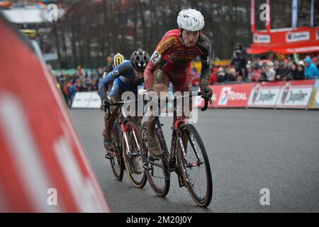 20151213 - FRANCORCHAMPS, BELGIUM: Belgian Kevin Pauwels pictured in ...