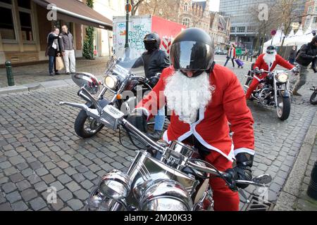 20151220 - BRUSSELS, BELGIUM: Illustration picture shows Harley ...