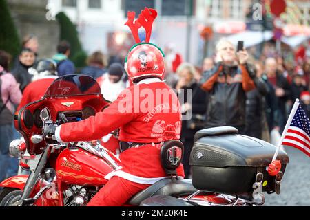 20151220 - BRUSSELS, BELGIUM: Illustration picture shows Harley ...