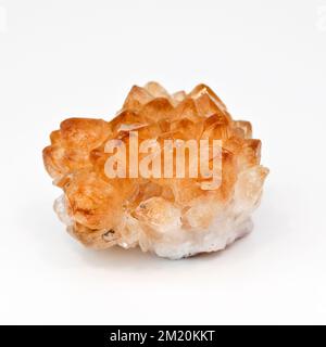 Heat treated amethyst crystal cluster (fake citrine) - USA Stock Photo ...