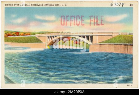 Bridge over Ashokan Reservoir, Catskill Mts., N. Y. , Bridges, Lakes ...