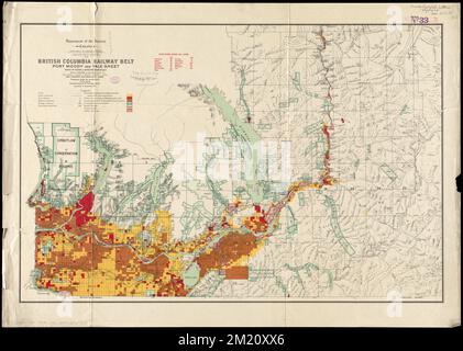 British Columbia Railway Belt : Port Moody and Yale sheet, west of ...