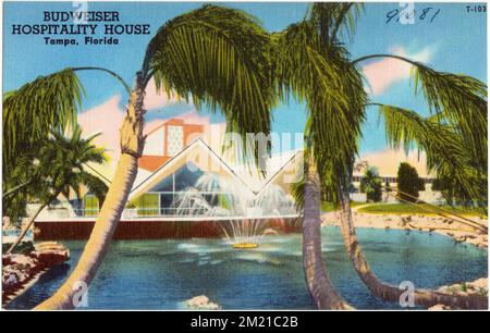 Budweiser Hospitality House, Tampa, Florida , Tichnor Brothers ...
