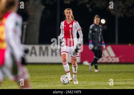 AMSTERDAM - Lisa Doorn of Ajax Women during the Dutch Eredivisie women ...