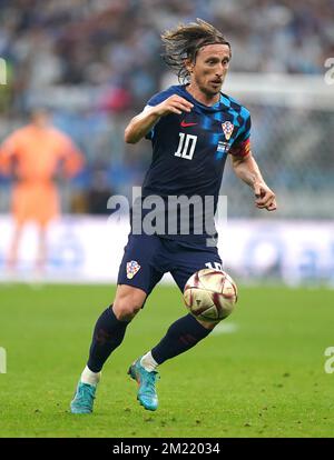 Croatia's Luka Modric in action during training session of Croatia's ...