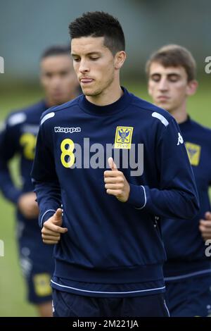 STVV's Stef Peeters pictured in action during the Jupiler Pro League ...