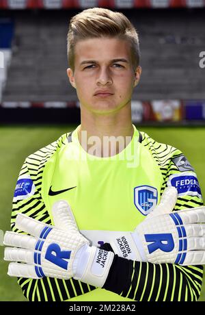 Genk's goalkeeper Nordin Jackers pictured during the third day of ...