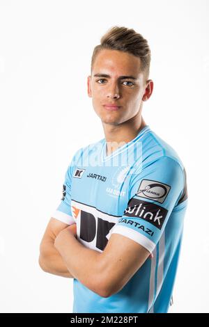 Gent's Siebe Horemans poses for the photographer at the 2018-2019 ...