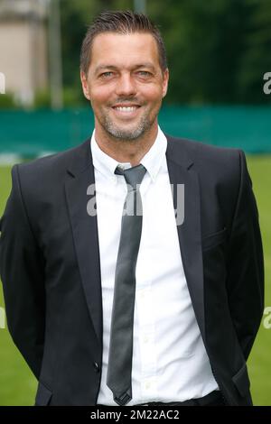 STVV's team manager Peter Delorge poses for the photographer during the ...