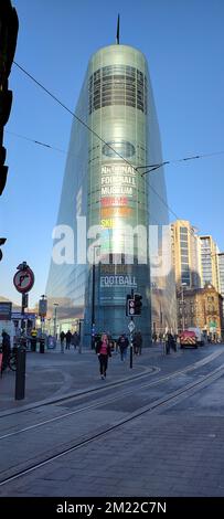 Manchester Museum - aerial view - travel photography Stock Photo - Alamy