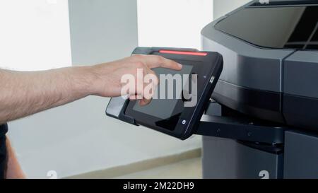 Digital printing industrial equipment Stock Photo - Alamy