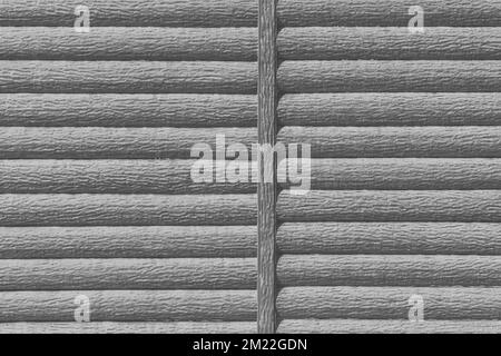 Grey wooden partition wall fence monochrome modern interior logs ...