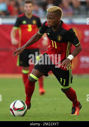 Belgium's Charles Jr. (Charly) Musonda pictured in action during the ...