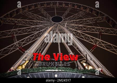 Illustration picture shows Winter Wonders Christmas market during New ...