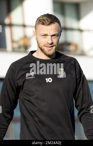Charleroi's David Pollet pictured during the season photo shoot of ...