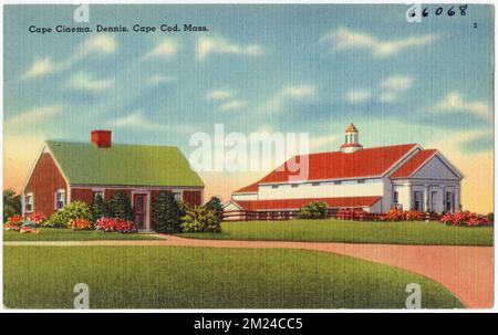 Cape Cinema, Dennis, Cape Cod, Mass. , Motion pictures, Tichnor ...