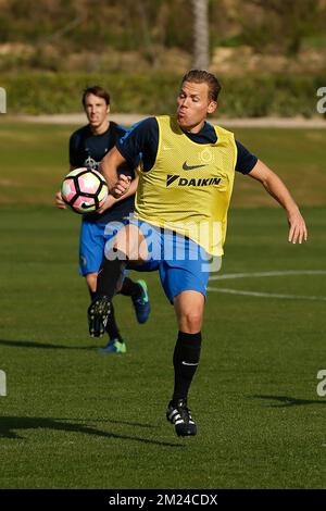 Club's Rudy Ruud Vormer pictured during the fifth day of the winter ...