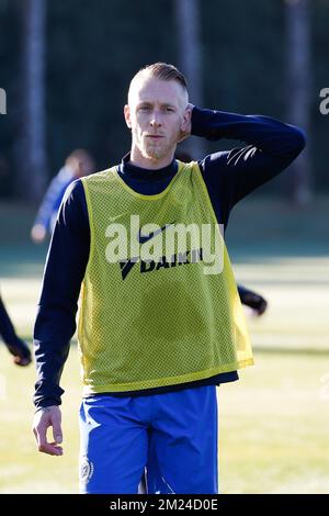 Club's new player Lex Immers pictured in action during the fourth day ...