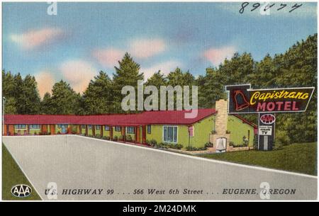 Capistrano , Hotels, Tichnor Brothers Collection, postcards of the ...