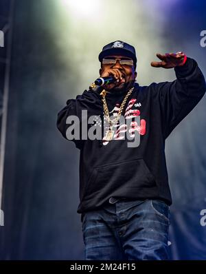 Governors Ball - Phantogram in concert Stock Photo - Alamy
