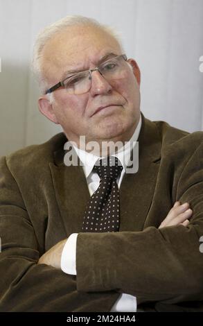 General Director Christian Decoster pictured during a press conference ...
