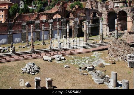 The Roman forum, represented the political, legal, religious and ...