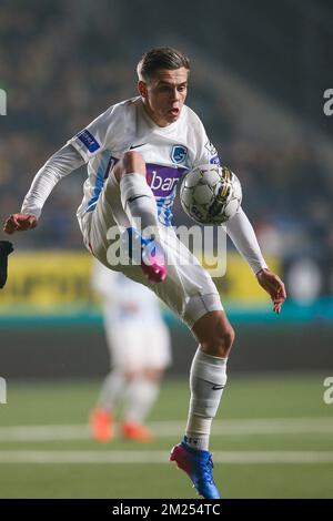 Genk's Leandro Trossard pictured in action during the Jupiler Pro ...